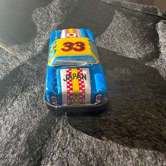 Toys | Vintage Toy Tin Car 33 385hp Race Car Made In Japan | Poshmark